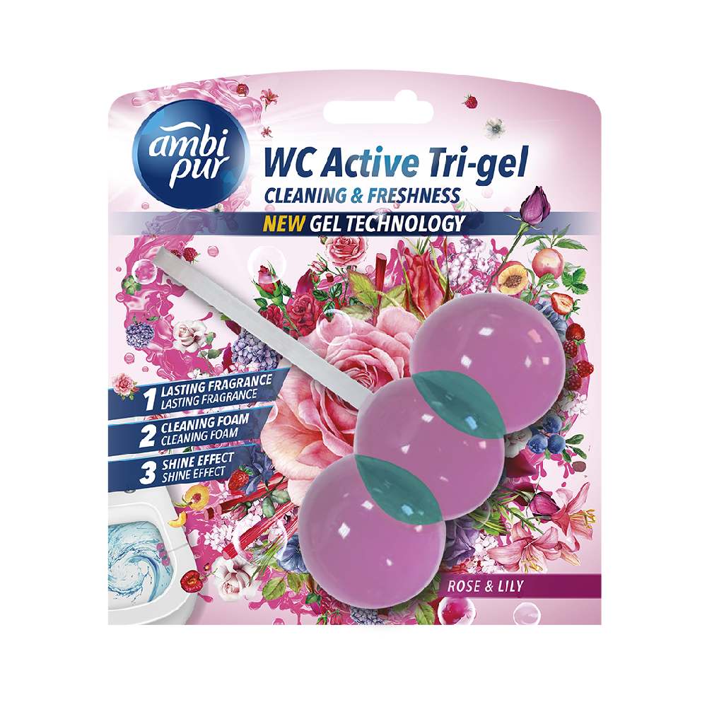 Tri-Gel Rim Block Rose & Lilly – Ruby Emporium