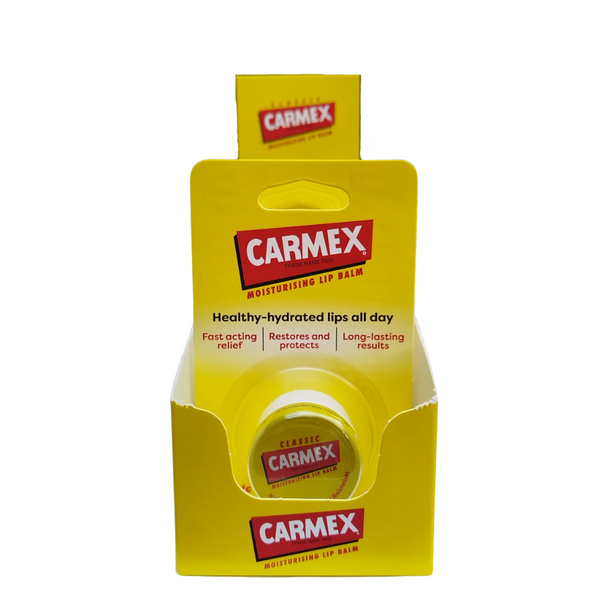 Carmex Classic Jar – Bulk Pack (8 Units) – Ruby Emporium