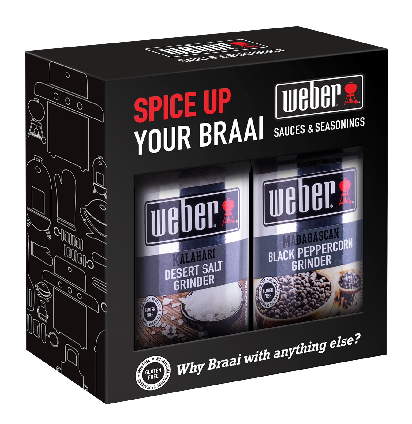 Weber Gift Box - Salt & Pepper – Ruby Emporium